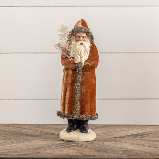 Ragon House Christmas 14" Ginger and Silver Belsnickle Santa w/ Goose ...