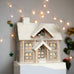 Ragon House Christmas 10.25" Snowy Lighted Wood House – The Primitive ...
