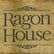Ragon House Christmas Reproduction 8" Light up Putz Red Snowy House ...