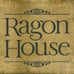 Ragon House Christmas Reproduction 8" Light up Putz Red Snowy House ...
