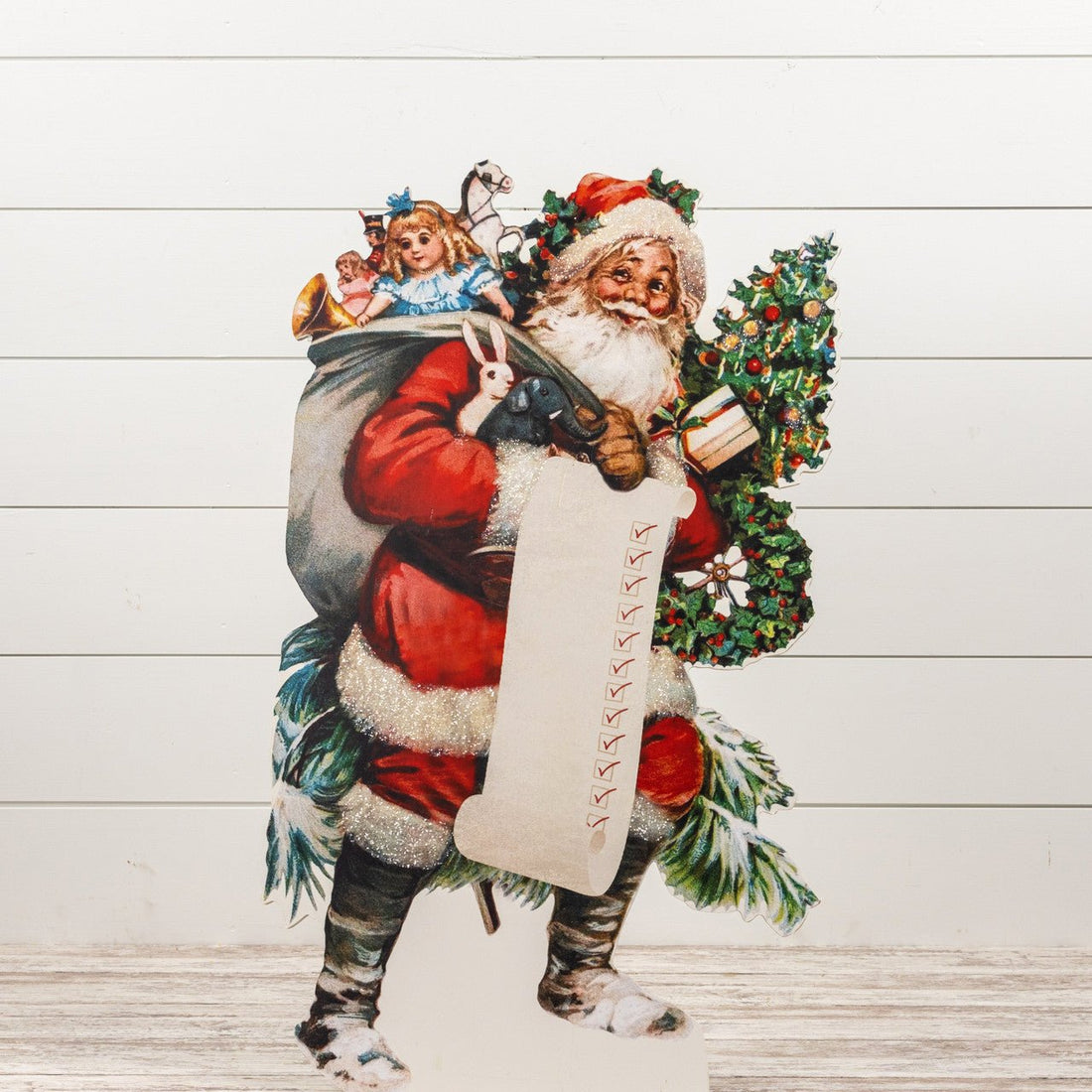 Ragon House Christmas 36" Santa's List Display Board – The Primitive ...